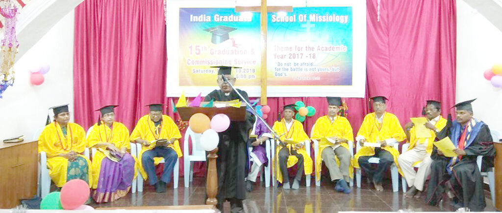 Graduation Requirements - India Graduate School of Missiology